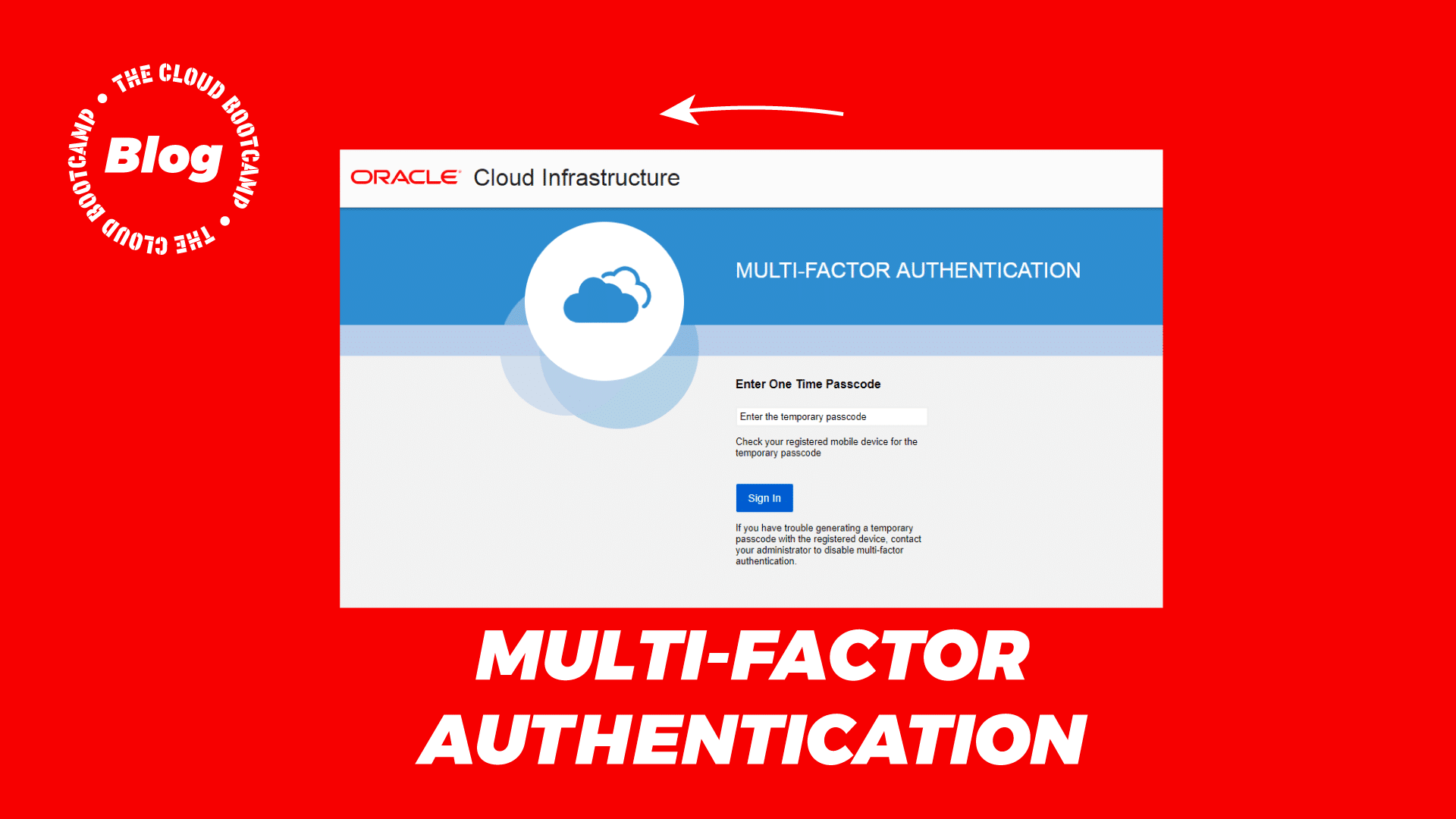 Como habilitar o Multi-factor authentication na OCI? - The Cloud Bootcamp