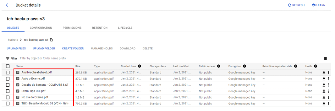 Migrando dados do AWS S3 para Google Cloud Storage - The Cloud Bootcamp